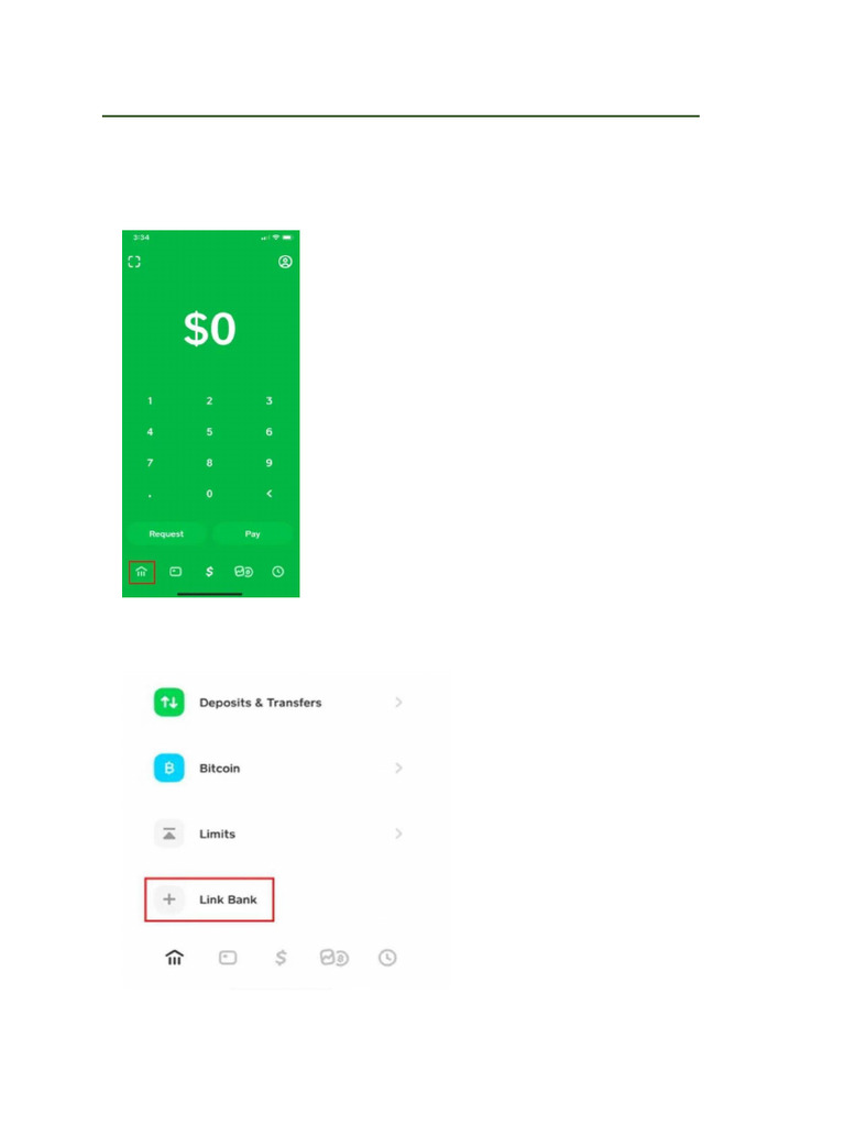 How To Link Your Bank Log To Cashapp and Load It 2 | PDF