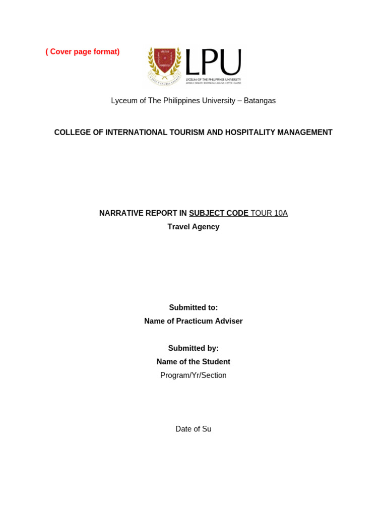 Narrative-Report-Format-Virtual-Internship 2 | PDF | Business