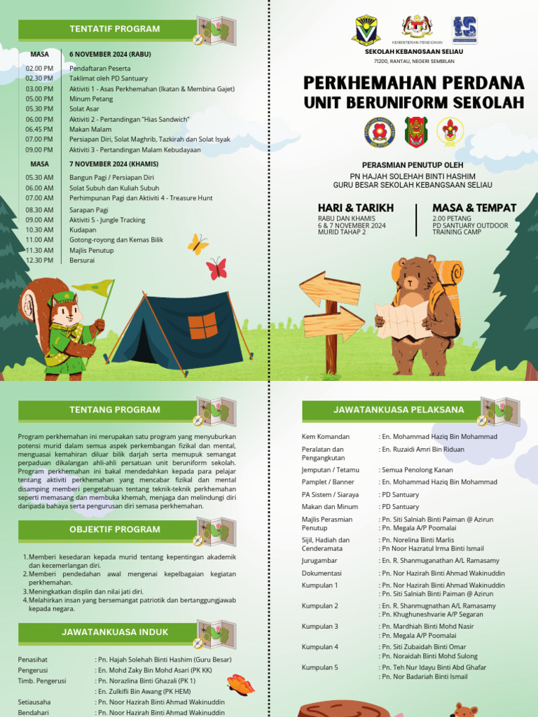 Buku Program Perkhemahan Perdana PDF | PDF