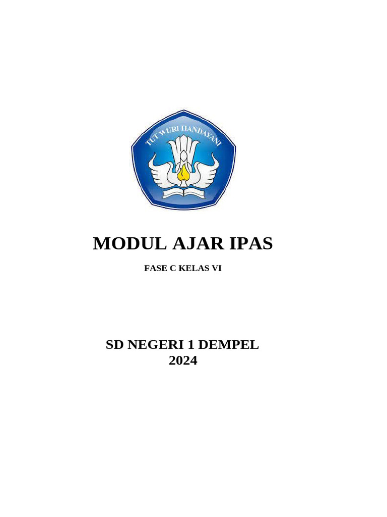 Modul Ajar IPAS KELAS VI | PDF
