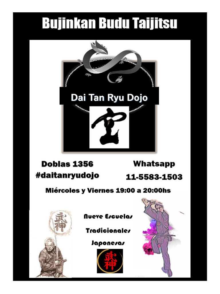 Clases de Bujinkan Budu Taijitsu | PDF