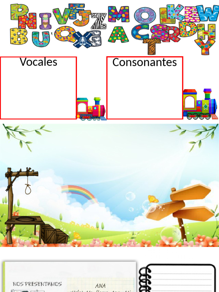Abecedario + Hangman + Presentacion Personal Colega 1 | PDF