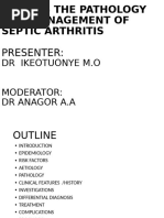 Adult Septic Arthritis Overview | PDF | Sepsis | Causes Of Death