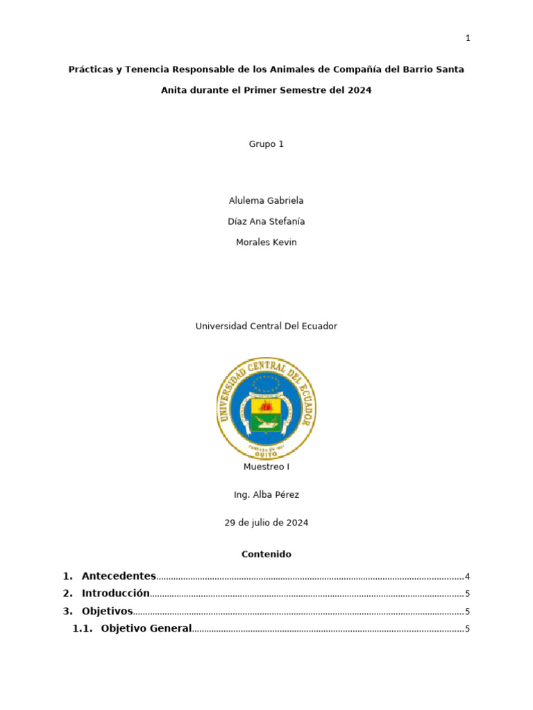 Marco Muestral | PDF | Muestreo (Estadísticas) | Mascota