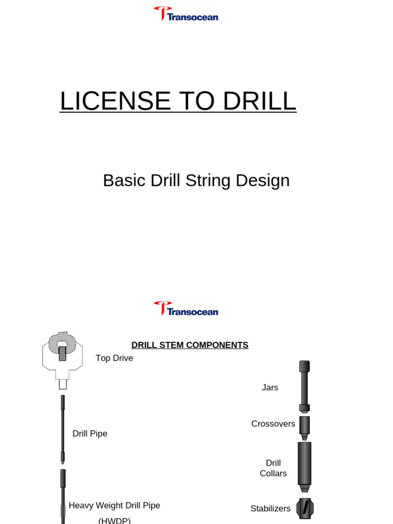 Essential Guide to Drill String Design | PDF | Buoyancy | Mechanics