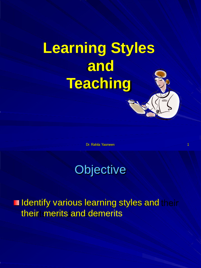 Lec 3 Learning Styles | PDF | Learning Styles | Learning
