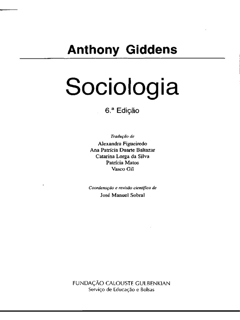 Texto 2 - A. Giddens | PDF