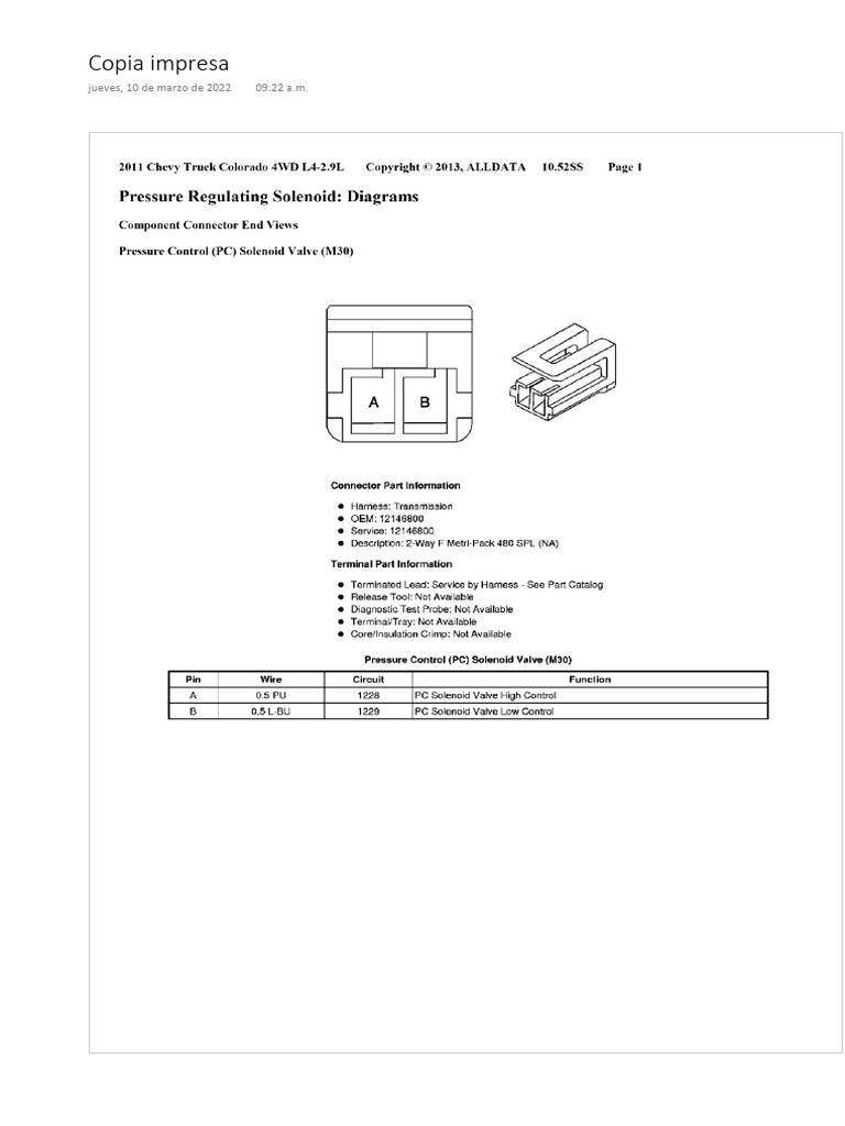 Chevrolet Colorado, Dmax 2010-2015 At, 4X4 | PDF | Hogar, jardinería y bricolaje