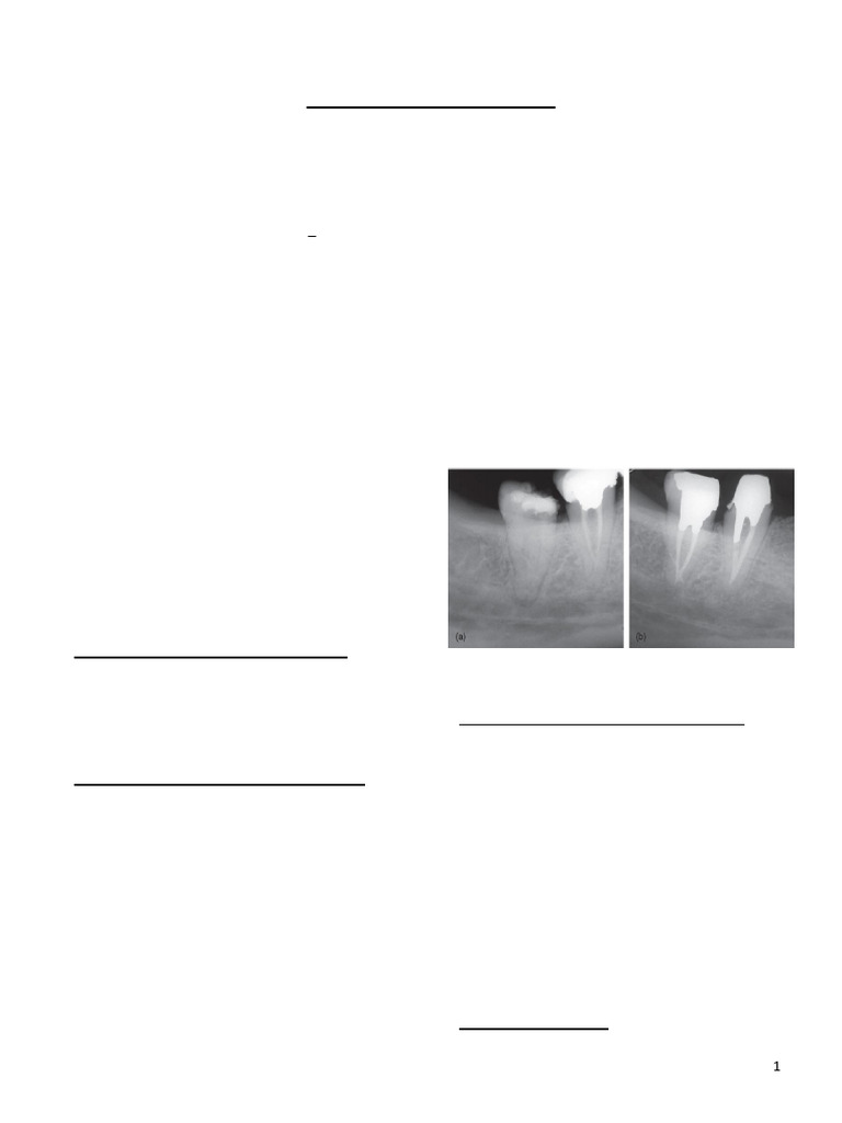 Radiology in Endodontics | PDF | Magnetic Resonance Imaging | Ct Scan