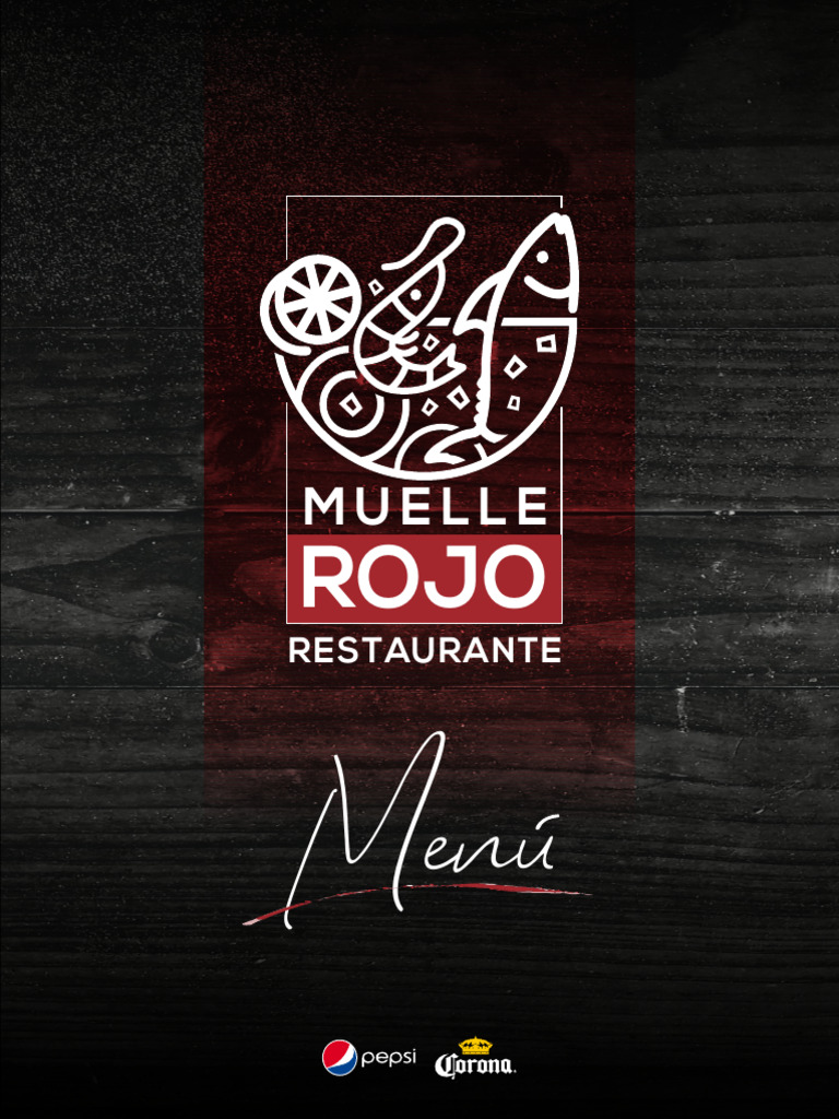 MENU MUELLE ROJO FINAL | PDF | Alimentos | Cocina