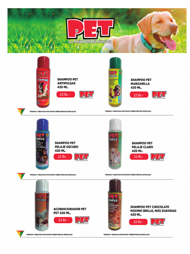 Catálogo de Productos Pet 2023 Santa Cruz | PDF