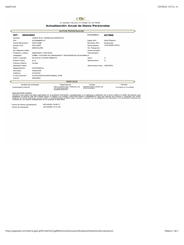 Cgc. 2024-2029 | PDF