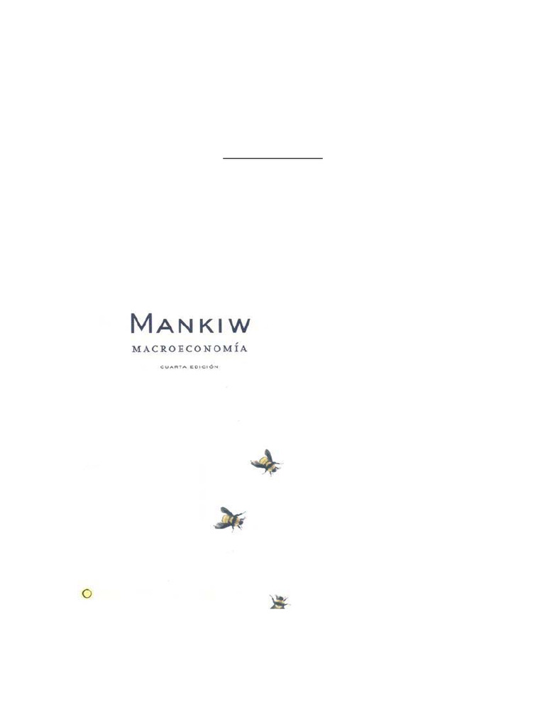 Mankiw 2000 Cap 4 | PDF
