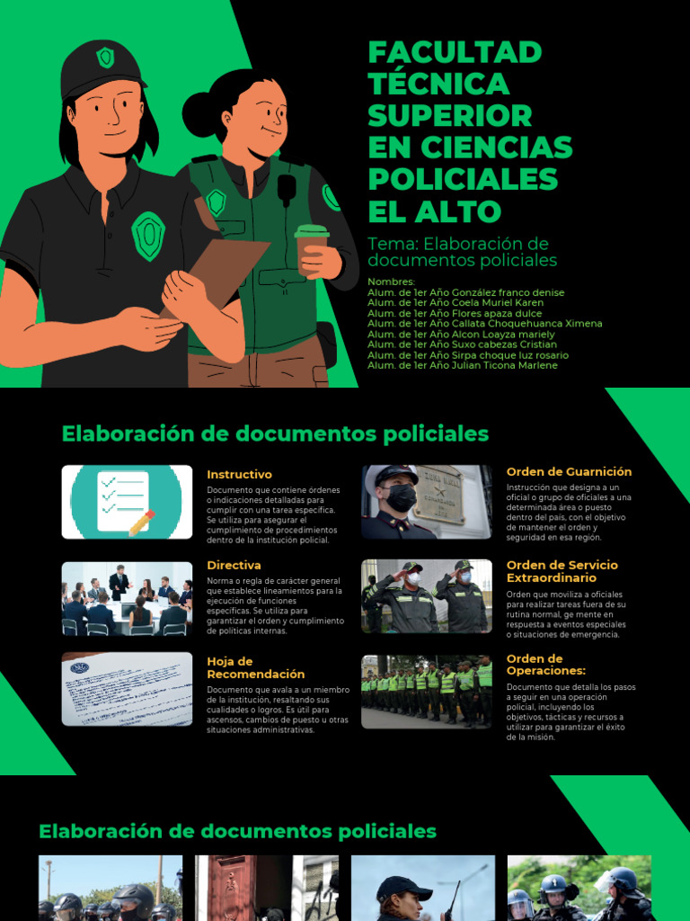 Documentos Policiales | PDF | Policía