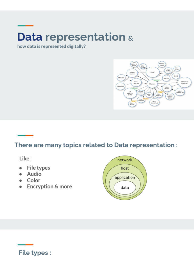 Data representation (1) | PDF