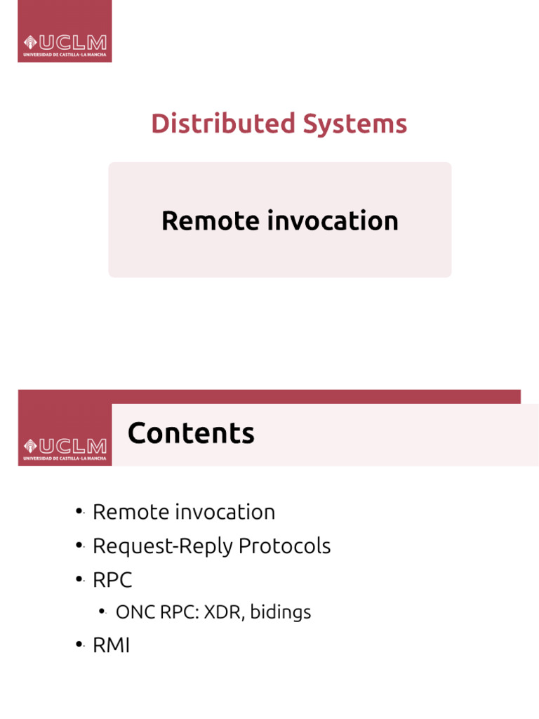Remote Invocation in Distributed Systems | PDF | Common Object Request ...