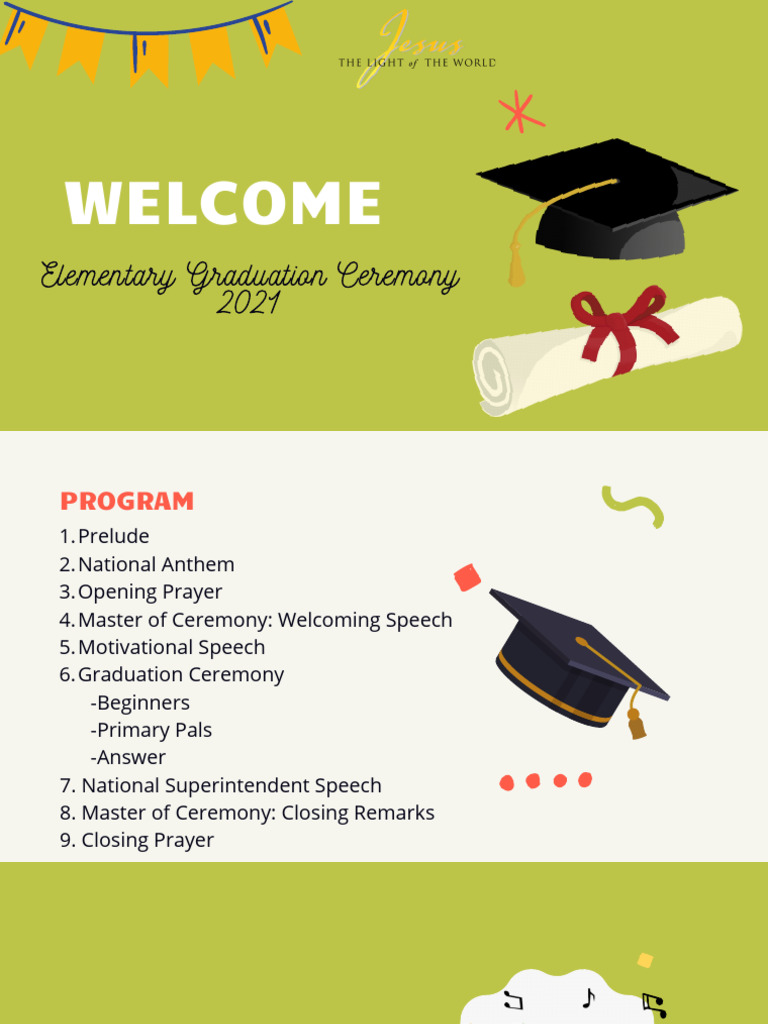 2021 Elementary Graduation | PDF