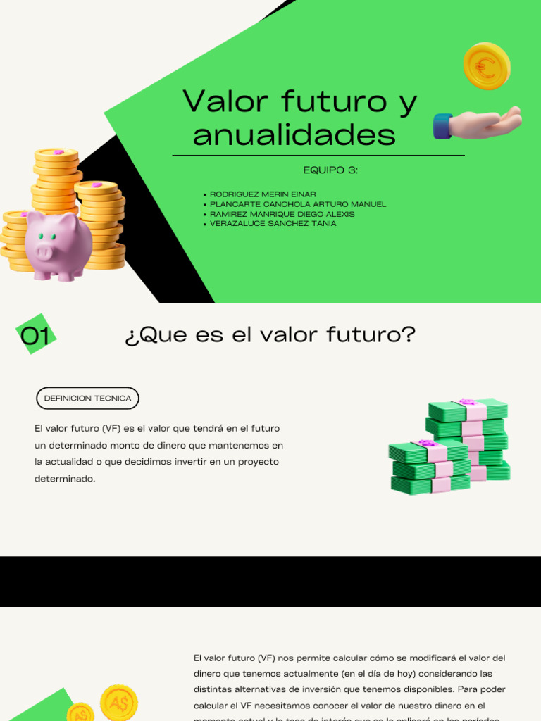 Valor Futuro Anual | PDF | Interés | Finanzas personales