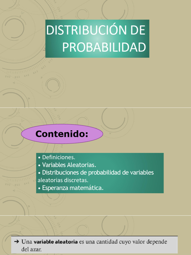 Distribuciones de Probabilidad 2024 | PDF | Desviación Estándar ...