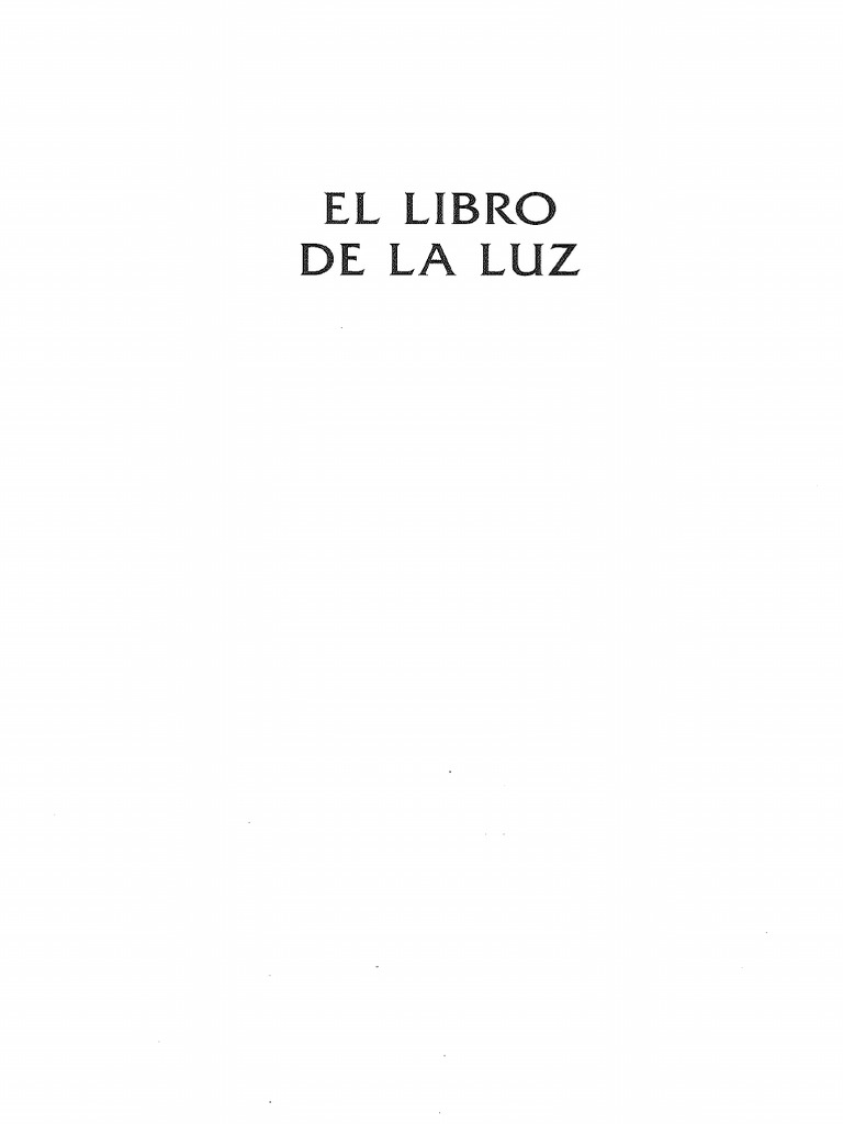 El Libro de La Luz | PDF