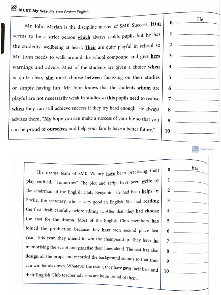 Fix Your Broken English | PDF