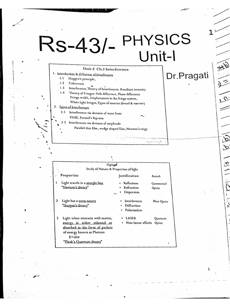 Unit-1 Stationary Notes | PDF