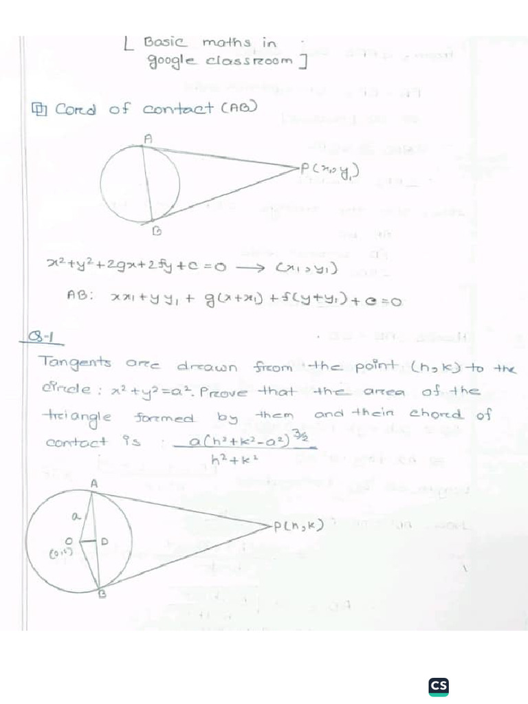 Math CT-03 Note. | PDF