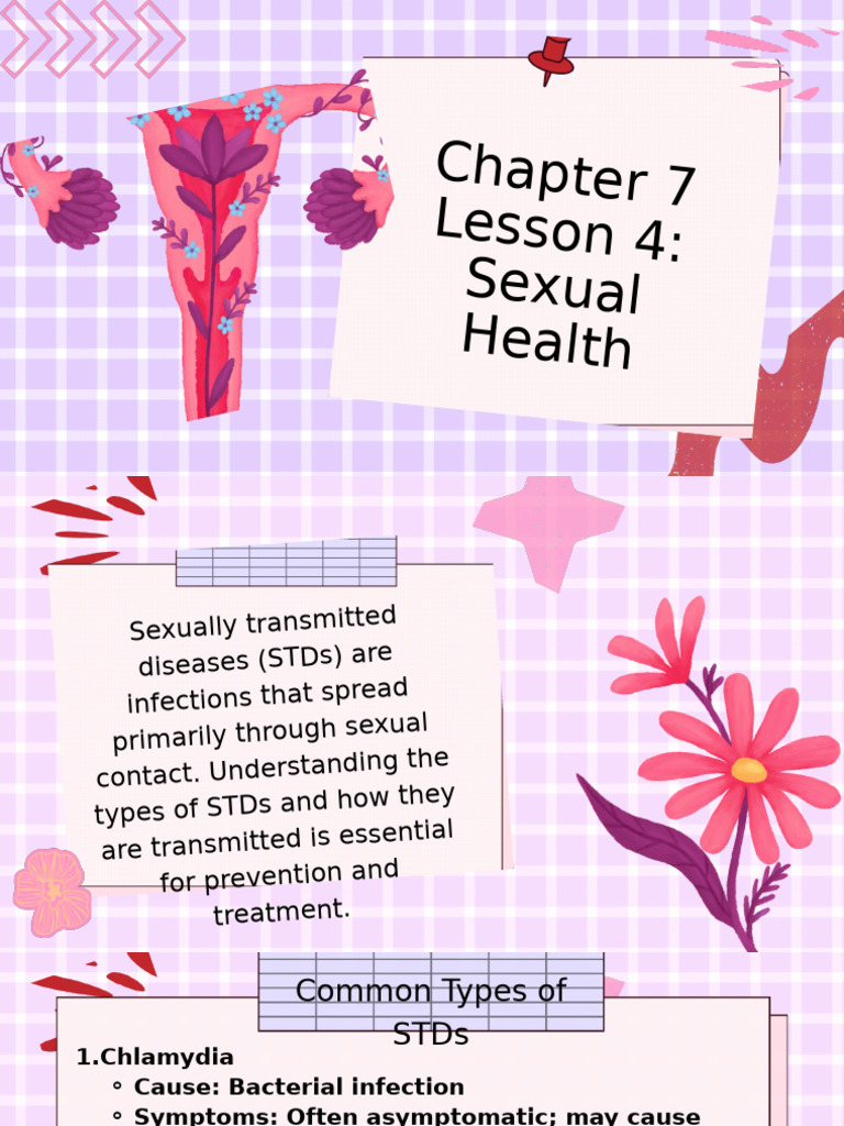 Chapter 7 Lesson 4 Uts | PDF | Sexually Transmitted Infection | Safe Sex
