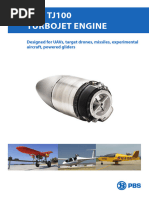 PBS TJ100 Turbojet Engine Overview | PDF | Jet Engine | Engines