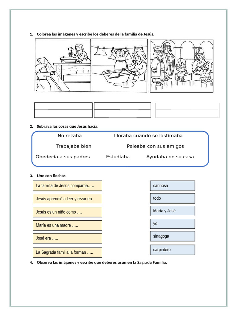 5° U3 Sem3 S3 Er-Ficha | PDF | Religión y espiritualidad