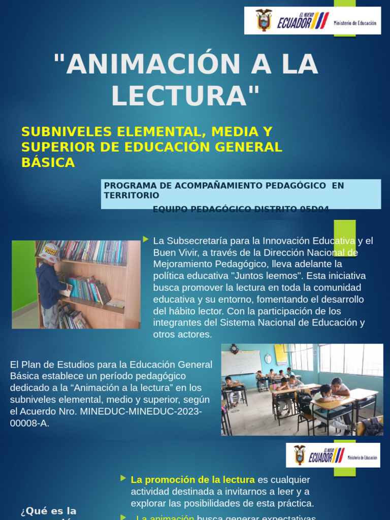 Animación A La Lectura Taller 1 Pdf Pedagogía Plan De Estudios