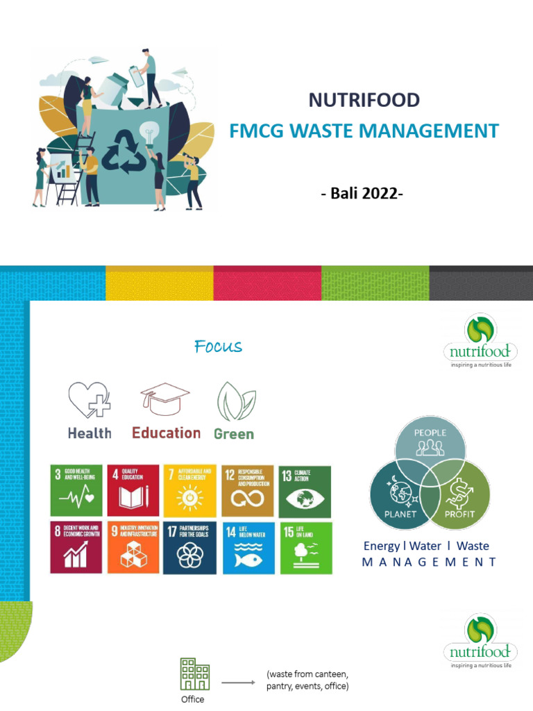 FMCG Waste Management I ITS AIChE ITS Student Chapter, PT Nutrifood ...