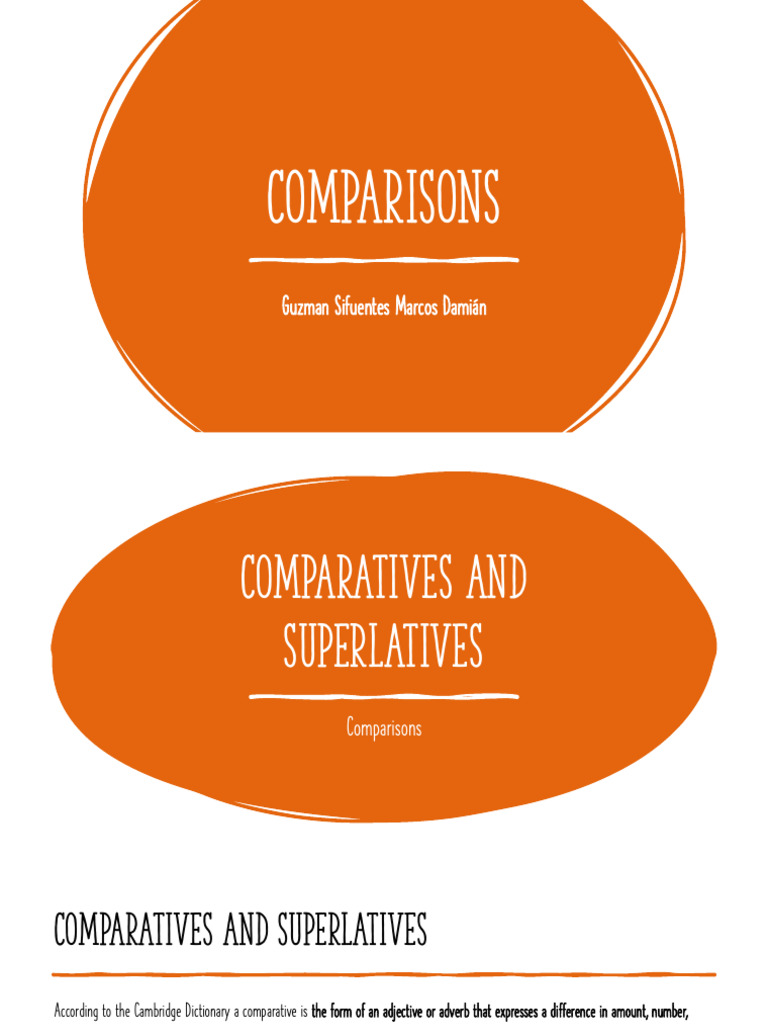 Comparatives 1 | PDF | Adverb | Adjective