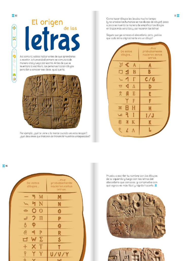 el origen de las letras | PDF
