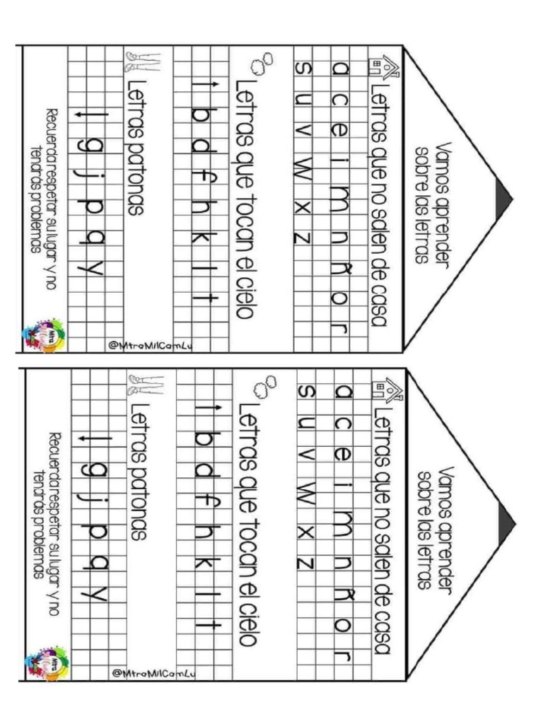 Vamos Aprender Sobre Las Letras | PDF