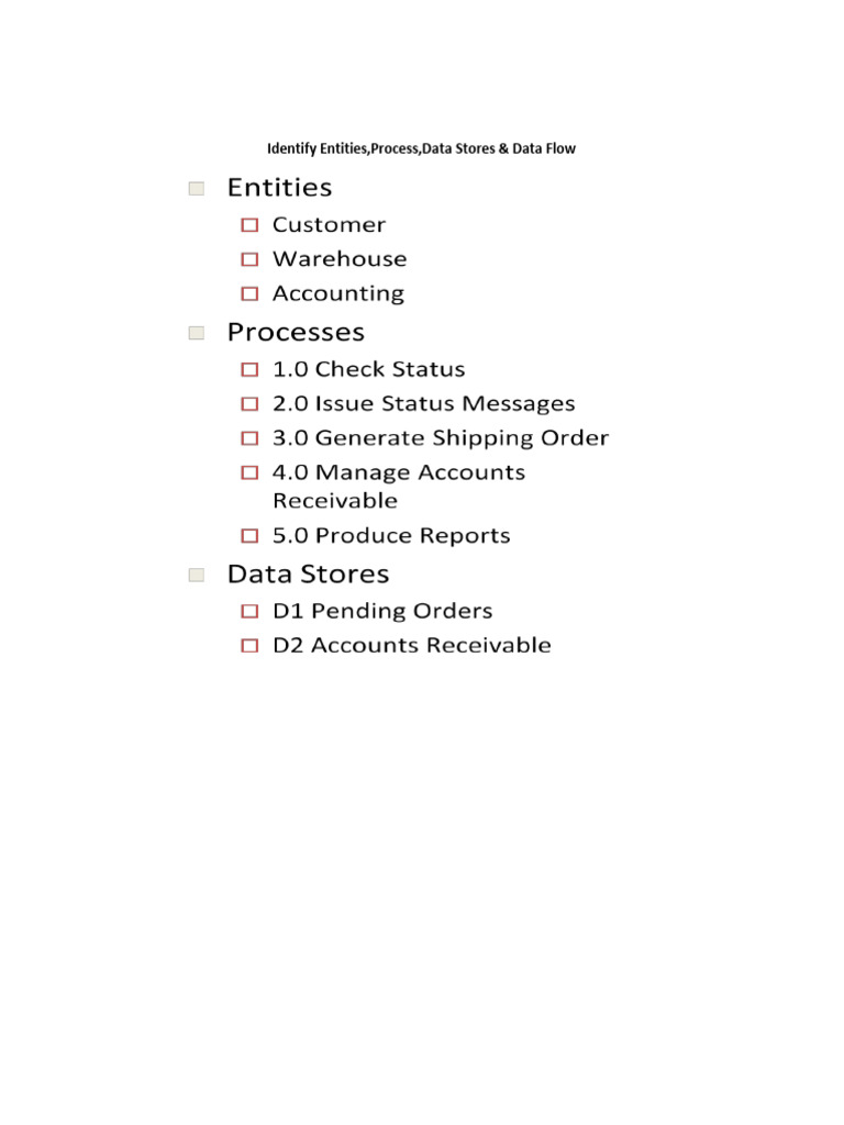 DFD Assignment Solution | PDF | Accounting | Service Industries