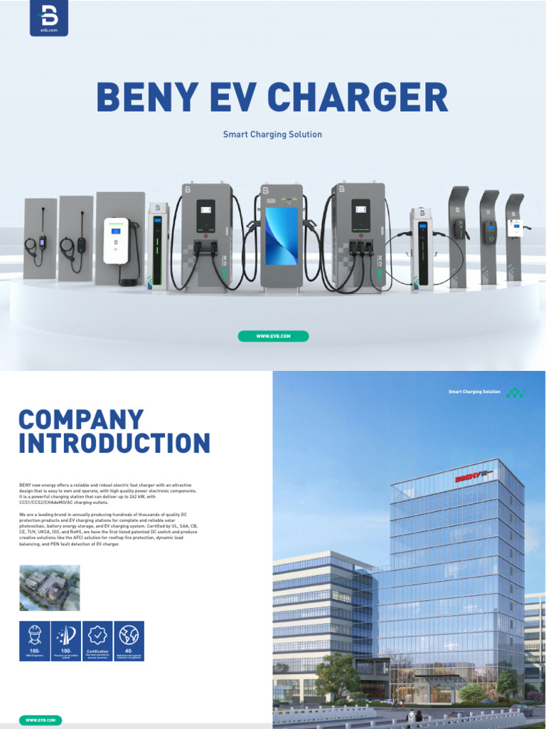 Catalogue (AC+DC EV Charger) BENY 2024 | PDF | Battery Charger | Electrification