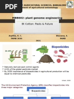 Science of Bt Cotton Development | PDF | Plasmid | Gene