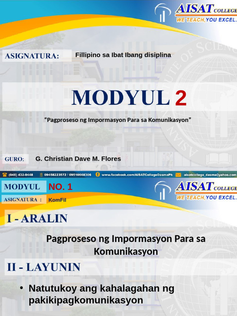 CMF Module2 Fil2 Fiid | PDF