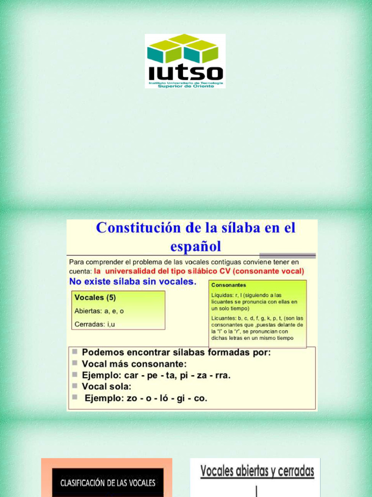 La Sílaba y Acentuación Oct 2024 | PDF | Sílaba | Comunicación humana