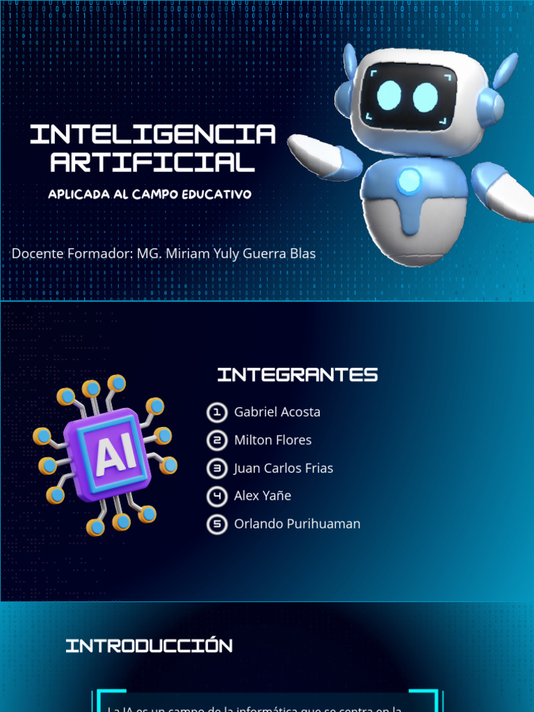 Impacto de la IA en la Educación | PDF | Inteligencia artificial ...