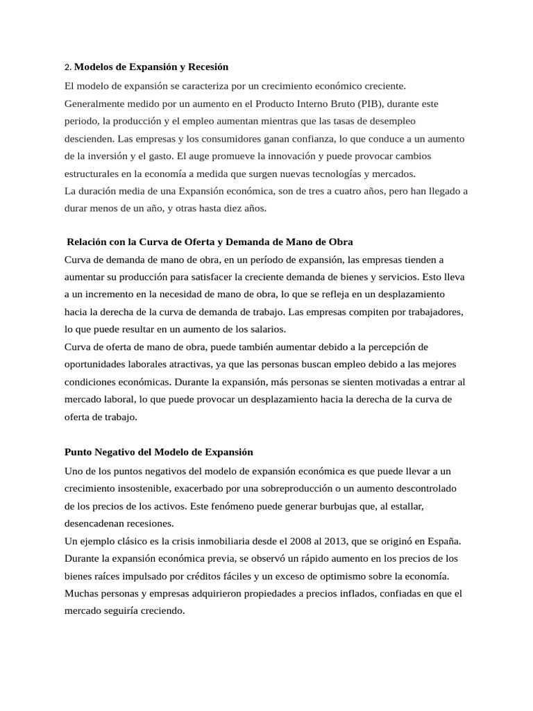 tarea 2 parte 2 macro | PDF | Desempleo | Precios