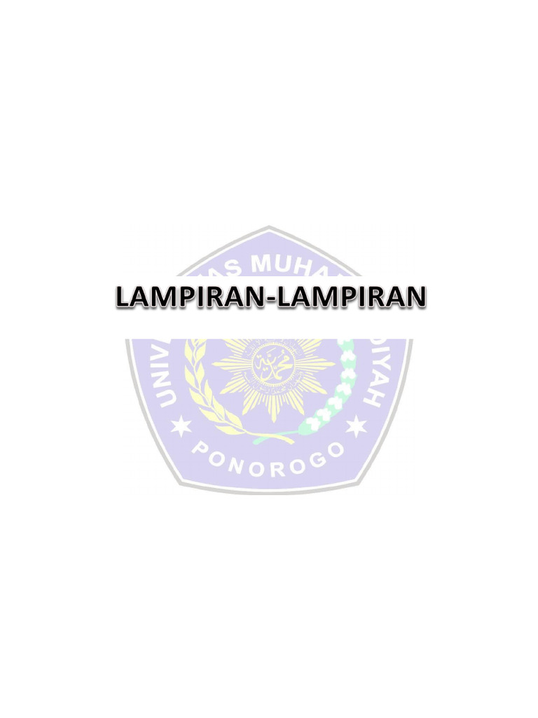 Lembar Lampiran - 240325 - 010715 | PDF