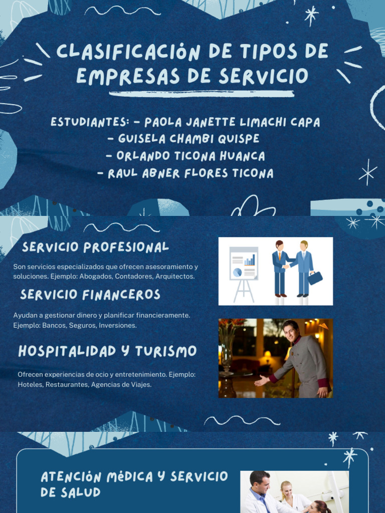 Tipos de Empresas de Servicio Esenciales | PDF
