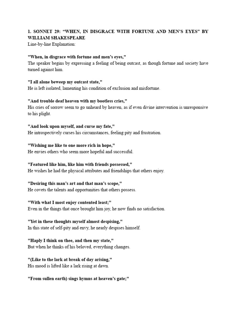 POEMS | PDF