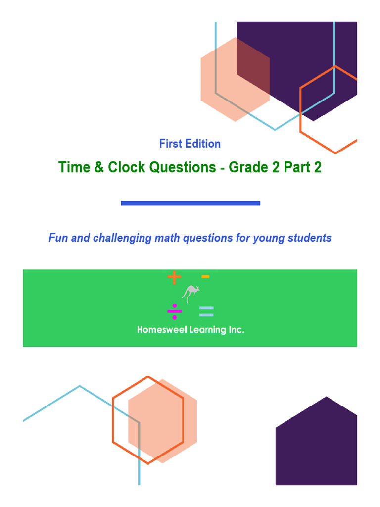 Grade 2 Time Quiz Questions | PDF | Mathematics | Quiz