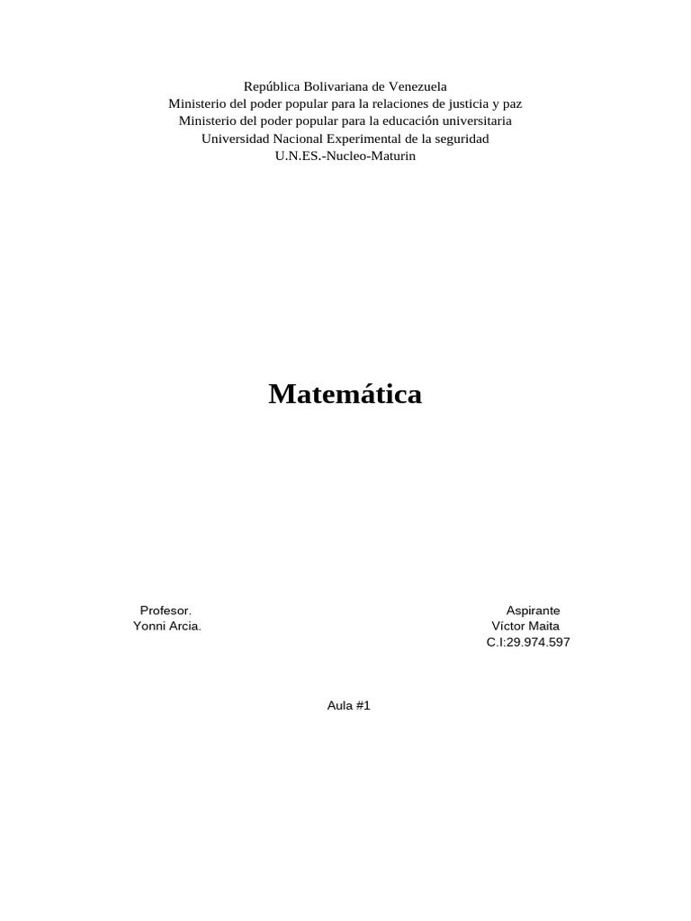 Matemática Doc. Victor Maita | PDF | Matemáticas | Geometría