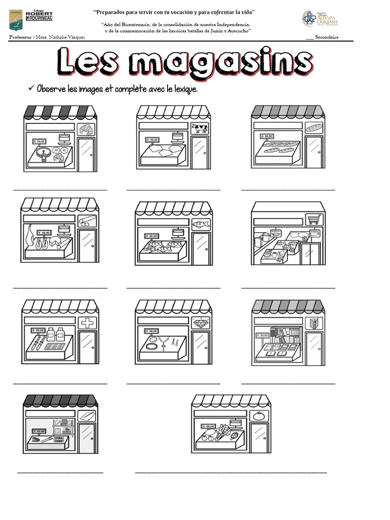 1°-4° - Les Magasins | PDF