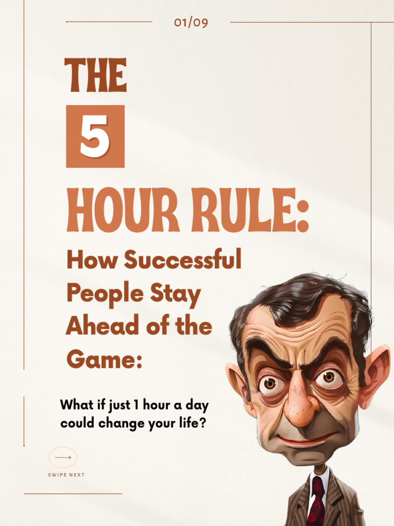 The 5 Hour rule! | PDF | Learning | Cognition