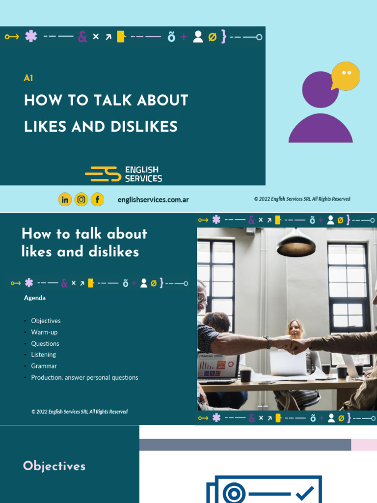 How To Talk About Likes and Dislikes | PDF | English Language | Phrase